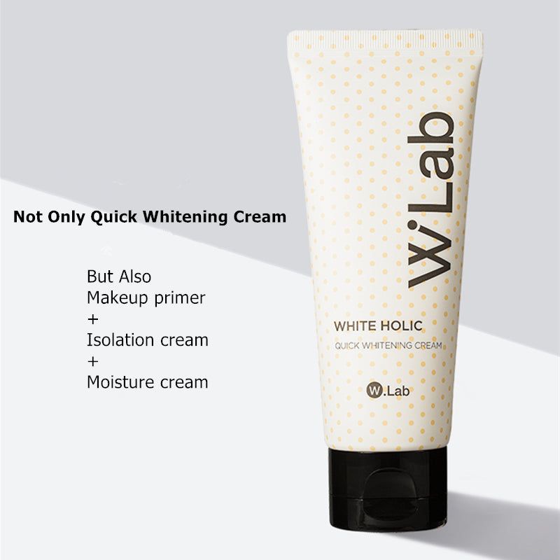 W.Lab White Holic Quick Whitening Cream (Double White) -100ml | Shopee ...