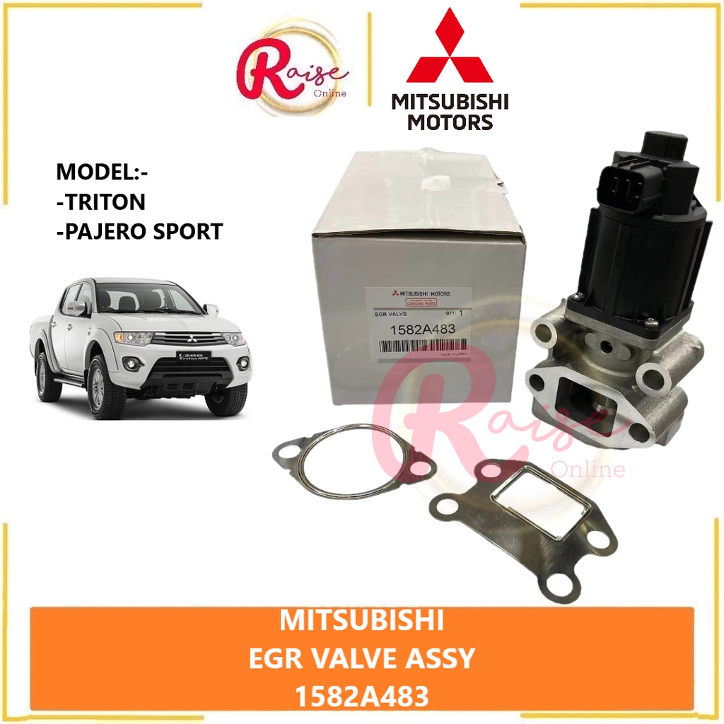 Original Mitsubishi EGR Valve 1582A483 Triton Pajero Sport | Shopee ...