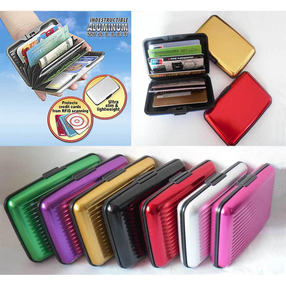 Beg Duit Keselamatan Anti Scan Aluminium Debit Security Wallet Credit ...