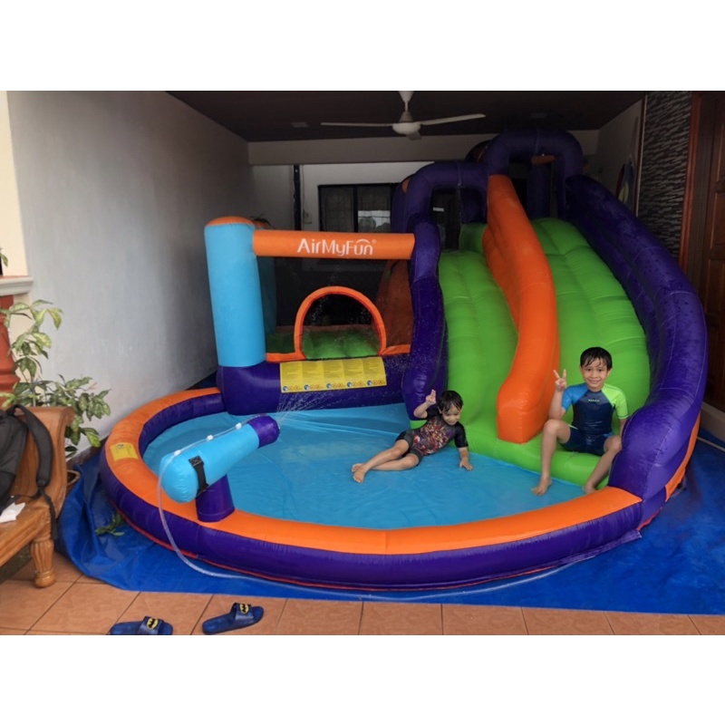 Inflatable Airmyfun Sewa Rent Murah Kolam Budak Kids Pool Water Slide ...
