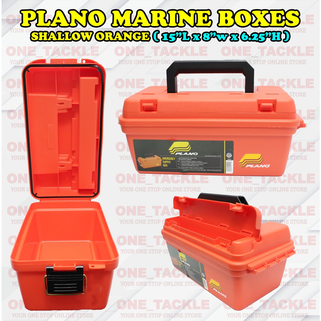 PLANO MARINE BOXES/Tackle Box Lure Box Fishing Storage | Shopee Malaysia