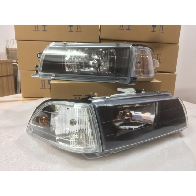 TOYOTA COROLLA SE EE90 AE90 AE92 SMOKE HEADLAMP (KACA) | Shopee Malaysia