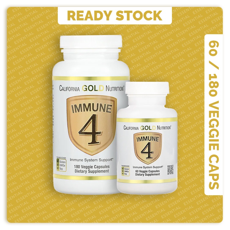 [Ready Stock] California Gold Nutrition Immune 4 Immune System Support ...