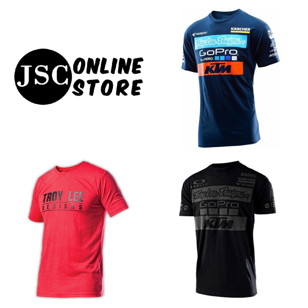 🔥CNY GILER2 PROMO🔥 KTM TROY LEE Design T-Shirt (Polyester) | Shopee ...