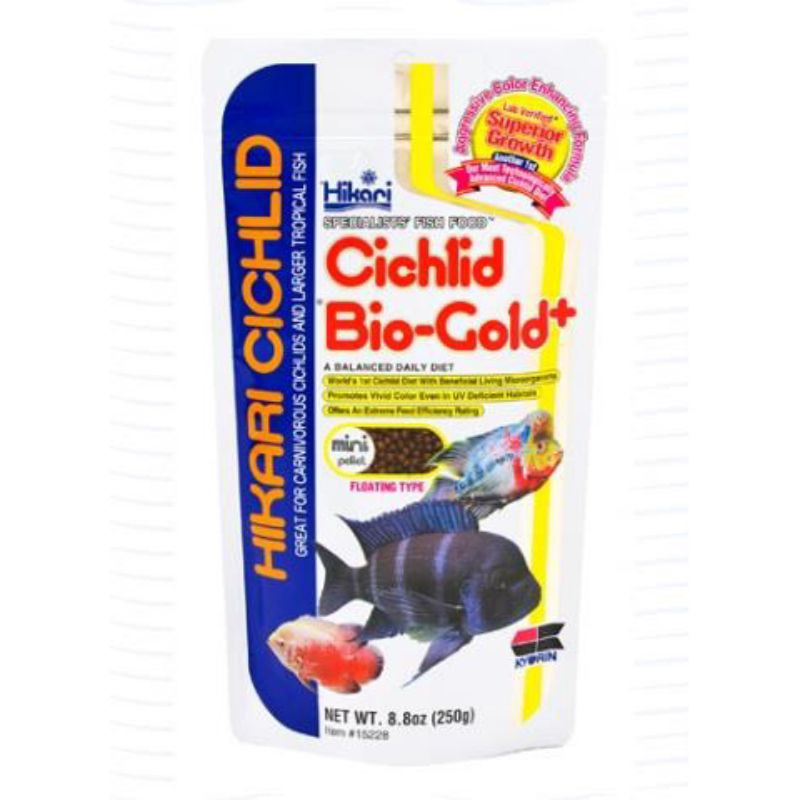 Hikari Cichlid Bio Gold Plus 57g/250g (Medium / Mini) | Shopee Malaysia