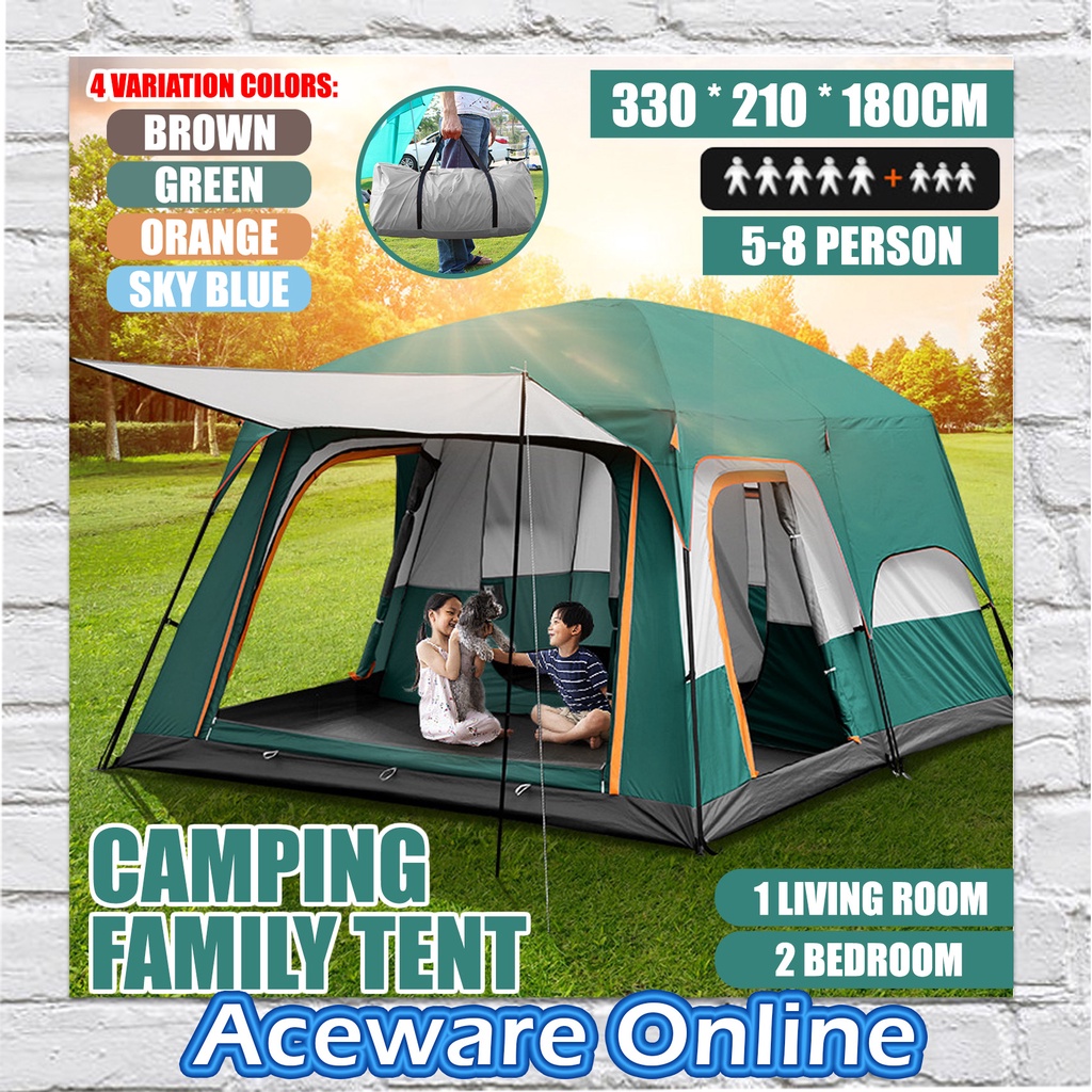 5 8 Person Large Camping reliable Tent