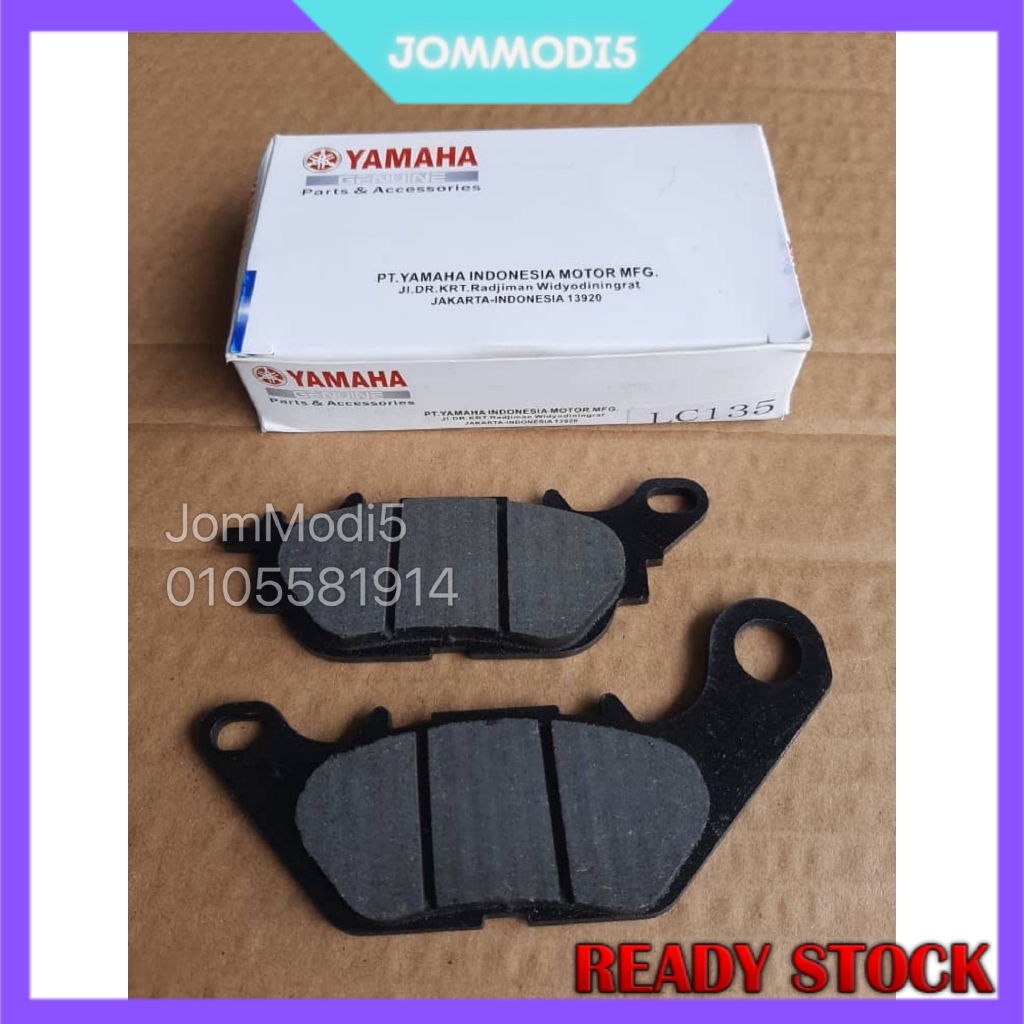 LC135 4S EGO S EGO LC NOUVO LC A CLASS FRONT DISC BRAKE PAD YAMAHA ...