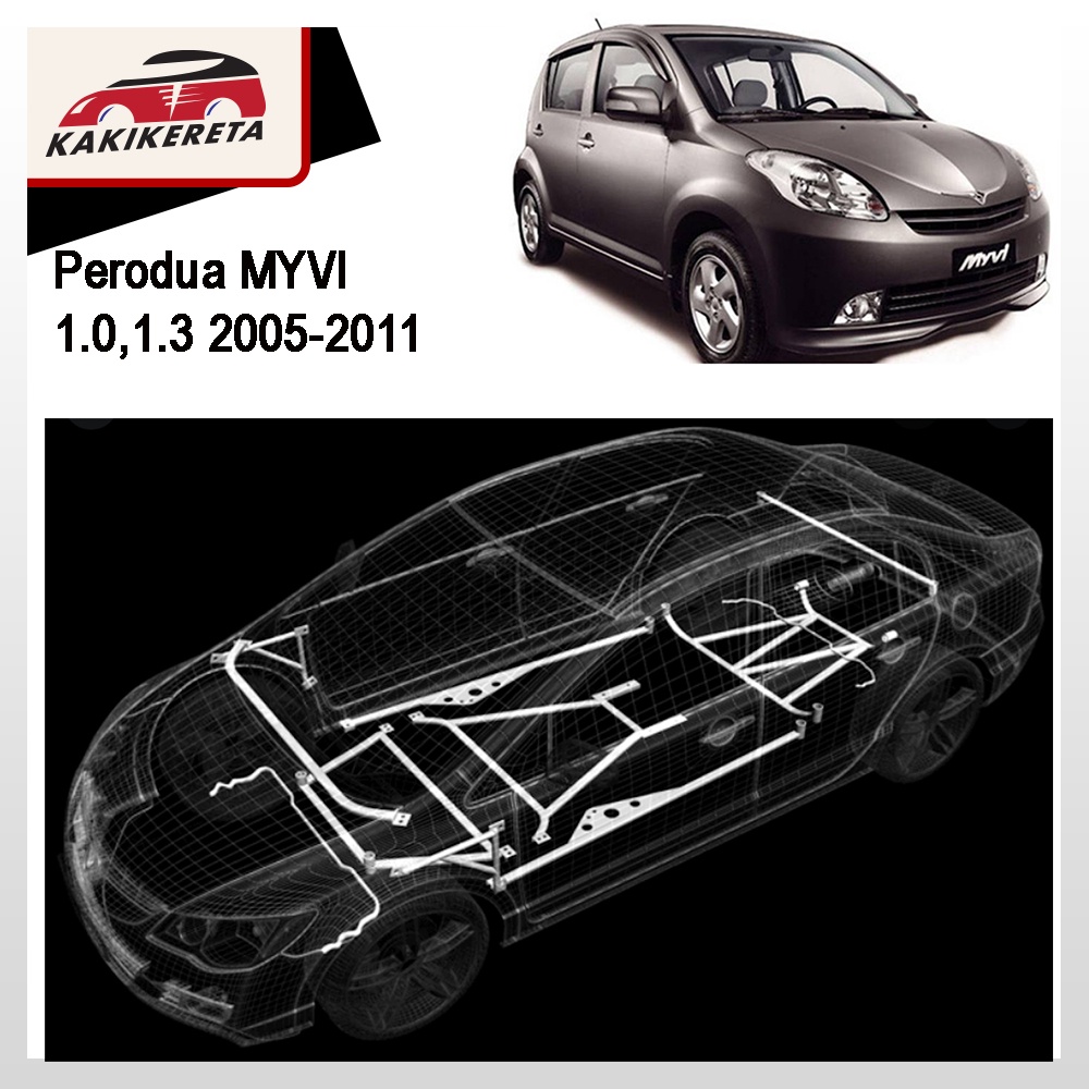 Perodua myvi 2005-2011 Ultra Racing 100% Original (FULL SET Ultra ...