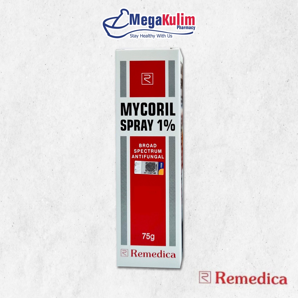 Mycoril Spray Clotrimazole 1% 75g | Shopee Malaysia