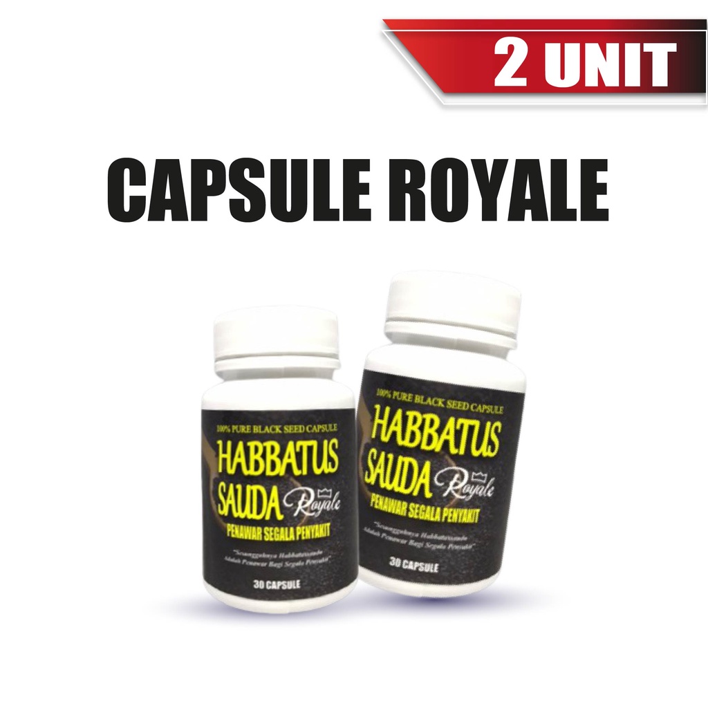Habbatus Sauda, habbatus sauda kapsul, habbatus sauda Royale, Royale ...