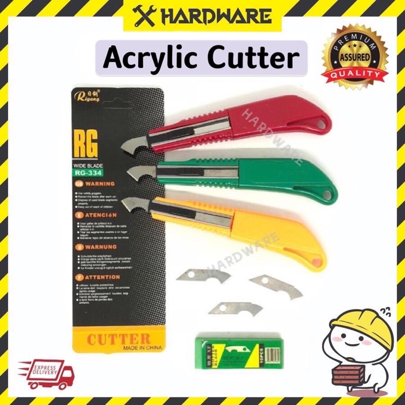Acrylic knife cutter/Scoring knife/Hook knife/Plexiglass board cutter ...