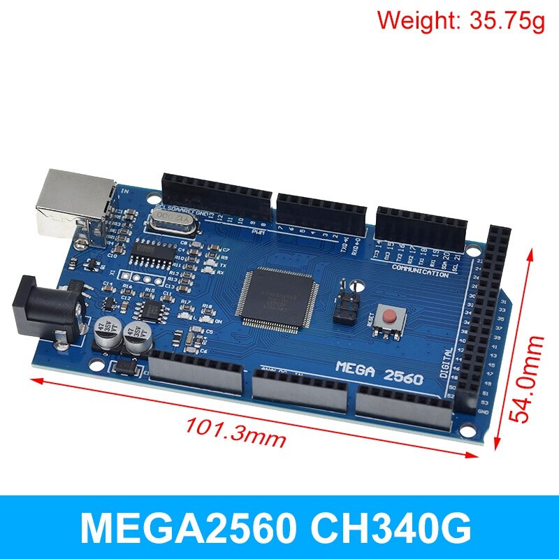 Mega2560 ATMEGA16U2 / Pro Mini MEGA 2560 Mega+WiFi R3 ATmega2560 Chip CH340G For Arduino UNO R3 ...