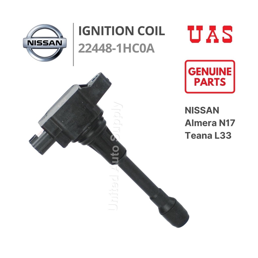 NISSAN Ignition Coil for NISSAN ALMERA N17 TEANA L33 GENUINE 22448 ...