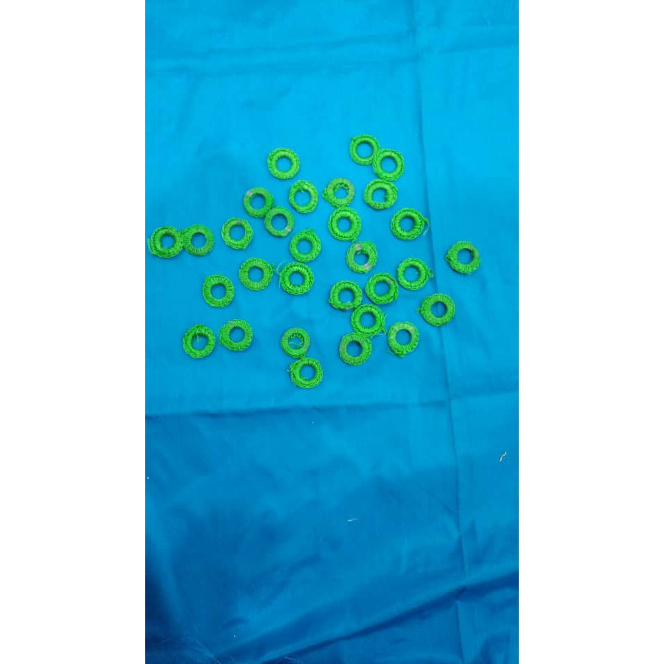 PLASTIC MIRROR BASE / MIRROR RING - SUITABLE FOR AARI/ MAGGAM OR ...