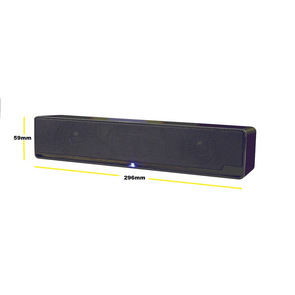 PROBEX MINI USB SOUND BAR SPEARKER WITH VOLUME CONTROL(SP-S20) | Shopee Malaysia