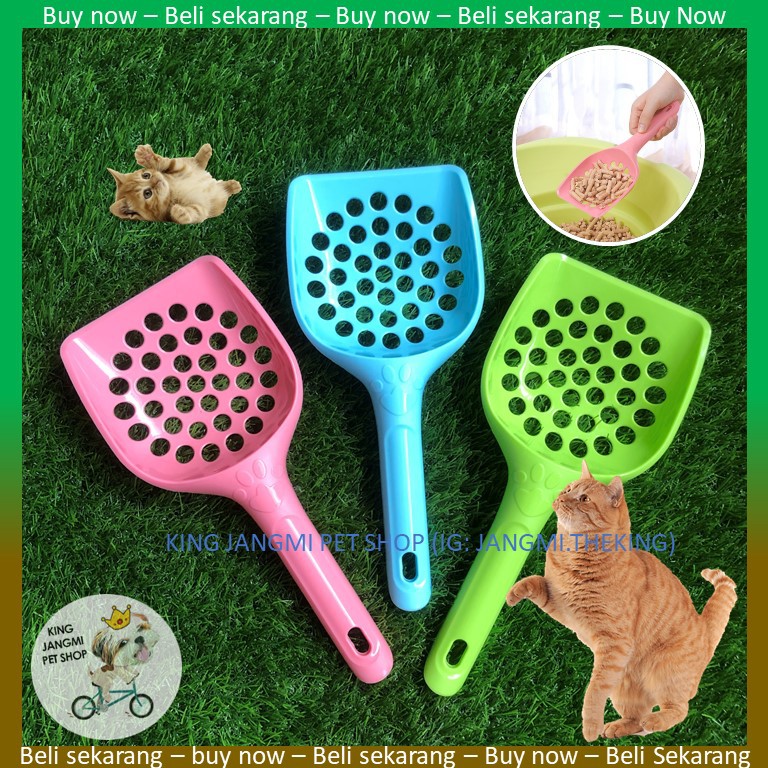 (Ready Stock) Cat Litter Scoop Bekas Pasir Kucing Scoop - Cute Candy ...