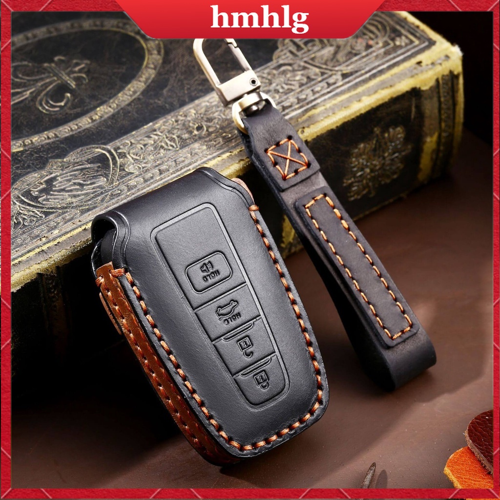 Genuine leather key case Toyota corolla cross 2021 Camry 2021 Altis ...