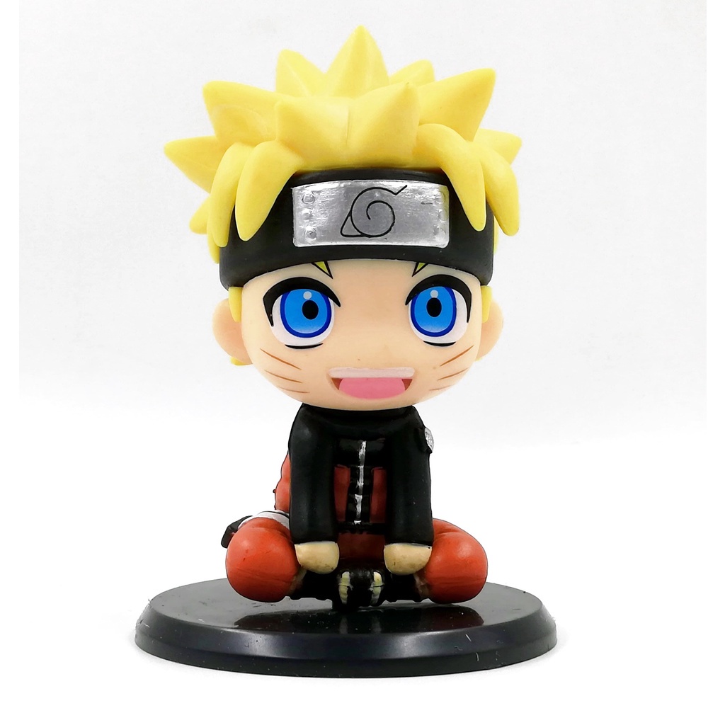 Naruto Action Figure 5cm Sitting Shippuden Sasuke Sakura Kakashi Hinata ...
