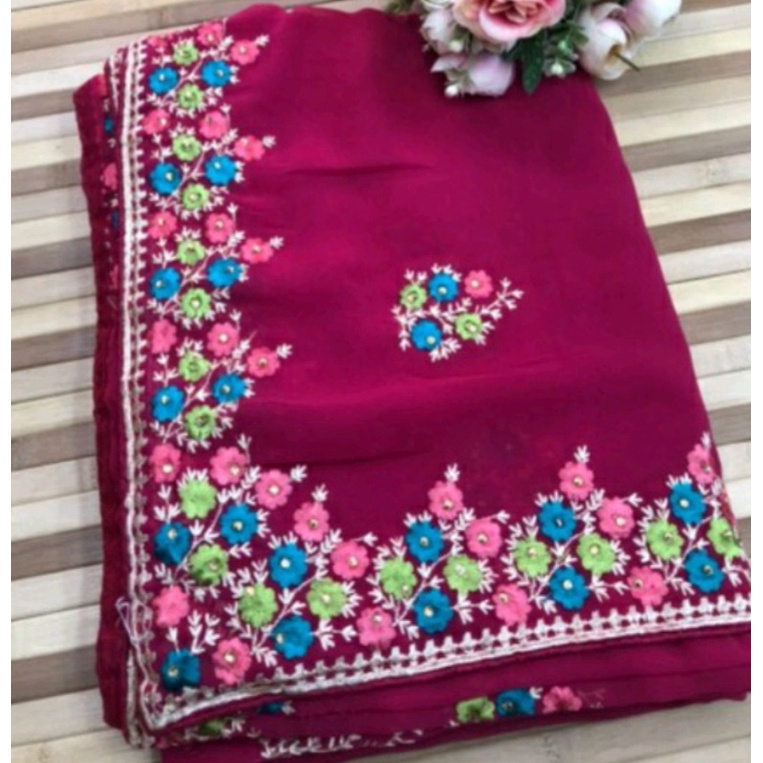 Kain Pasang Saree with new style and beautiful color | Shopee Malaysia