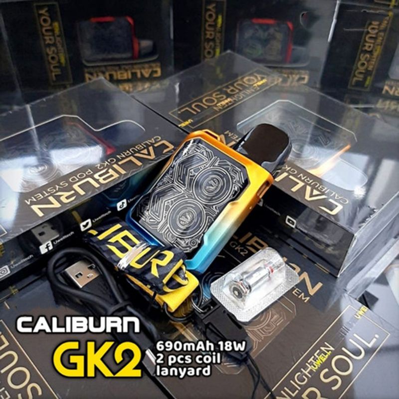 Original Uwell Caliburn Gk2 Pod System 690mAh Caliburn Gk2 Kit Gk 2 Pod Caliburn G2 Pod G2 Occ ...