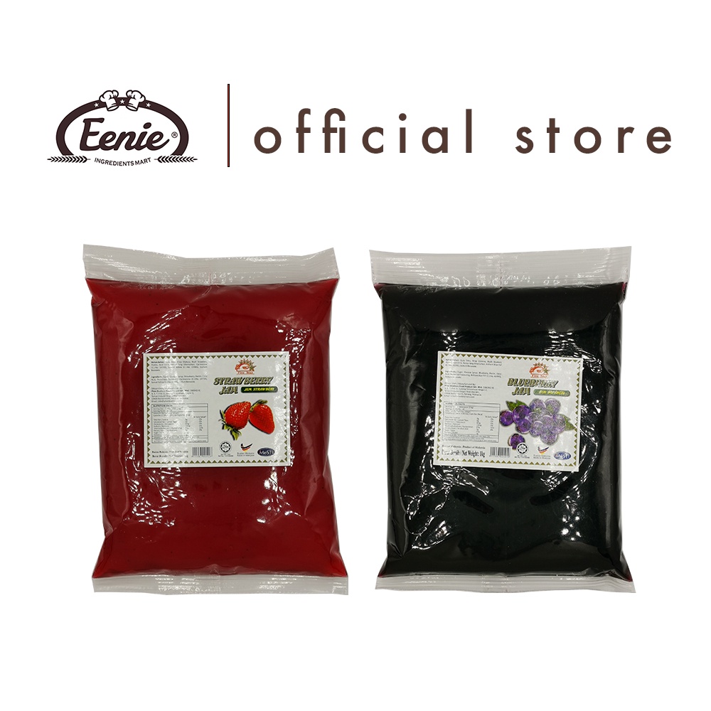 Bintang Lima Strawberry Jam | Blueberry Jam | Jem Strawberi | Jem ...