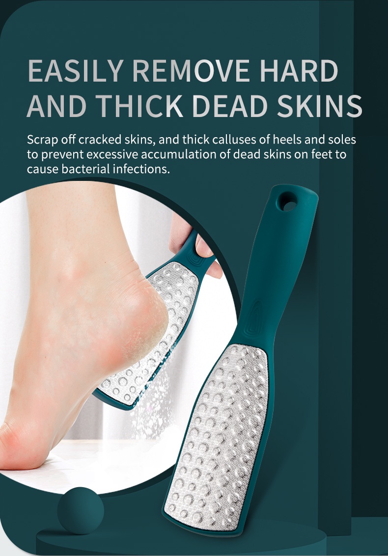Professional Double-sided Foot File Stainless Steel for remove dead ...