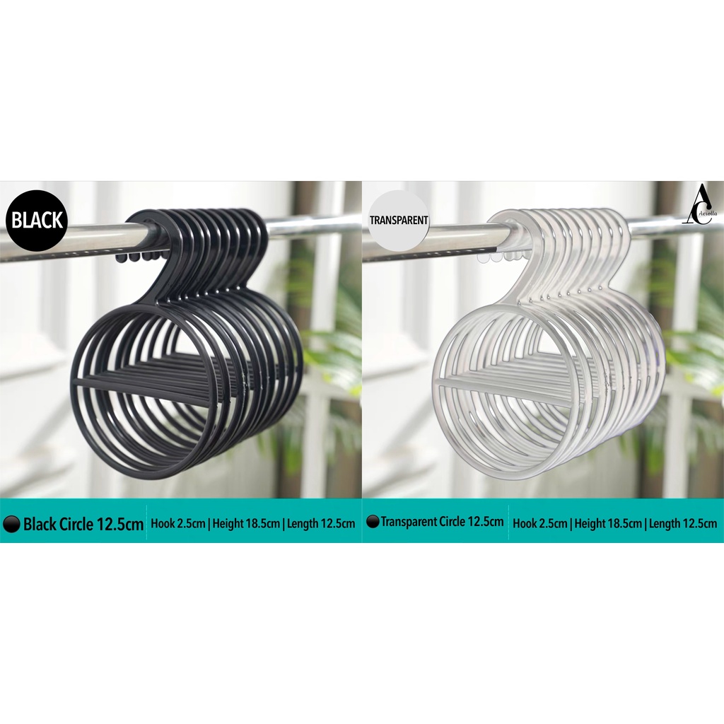 🔥LOWEST PRICE🔥 HANGER TUDUNG / HANGER SHAWL PETAK UKURAN BULAT HANGER ...