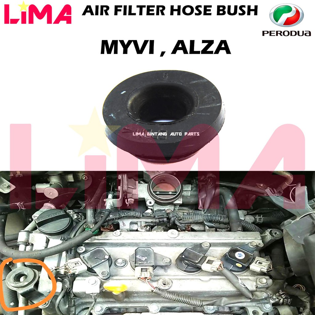 PERODUA MYVI , ALZA , AXIA , BEZZA AIR FILTER HOSE BUSH GROMENT ...