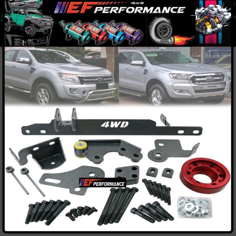 4x4 DIFFERENTIAL DROP KIT FORD RANGER T6 T7 T8 T9 LIFT UP | Shopee Malaysia