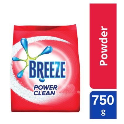 Breeze Detergent Powder - Power Clean (750g) | Shopee Malaysia