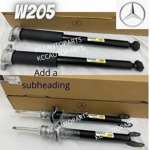 ORIGINAL ABSORBER FRONT & REAR SET MERCEDES-BENZ C200 C-CLASS W205 ...