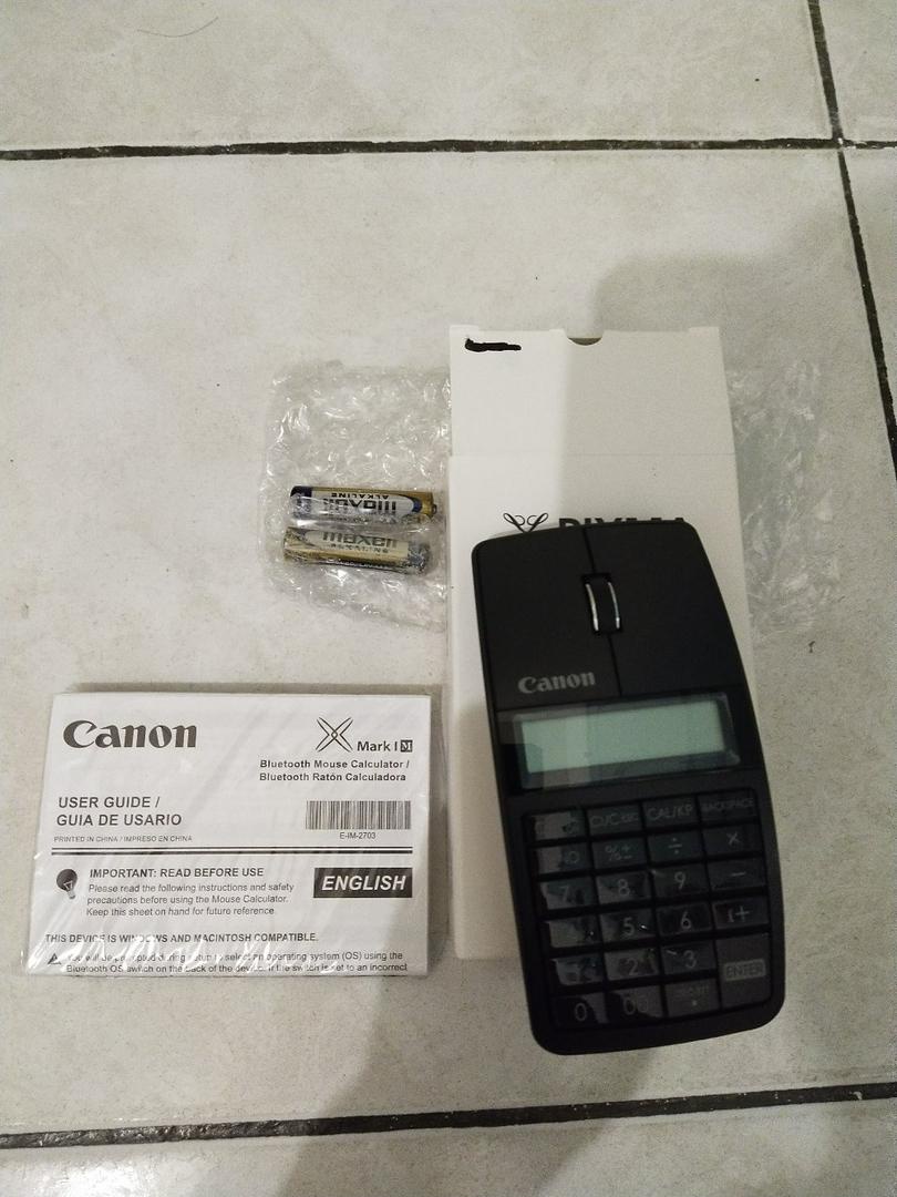Canon X Mark Slim Wireless Mouse with 3 in 1 Calculator | Shopee Malaysia