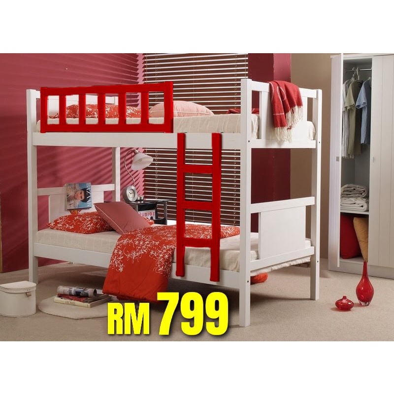 Solid wood Double Decker | Shopee Malaysia