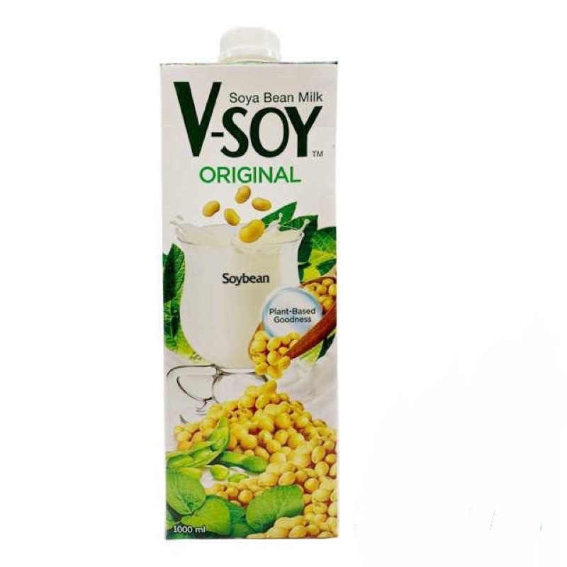 Vsoy Soya Milk 1L(multrigrain /original /low sugar/ almond oat/ no ...