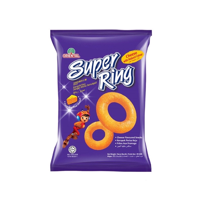 Ready Stock: Viral ORIENTAL SUPER RING-60GM Malaysia Famous Snack ...
