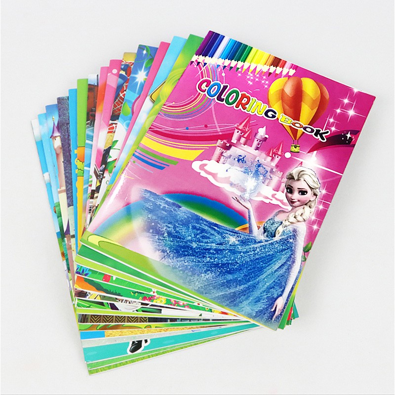 🔥 🔥Ready Stock 🔥🔥 Kids Learning Coloring Sticker Books | Shopee Malaysia