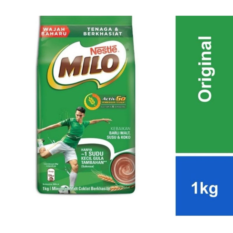 Nestle Milo Active-Go Refill Pack 1kg | Shopee Malaysia