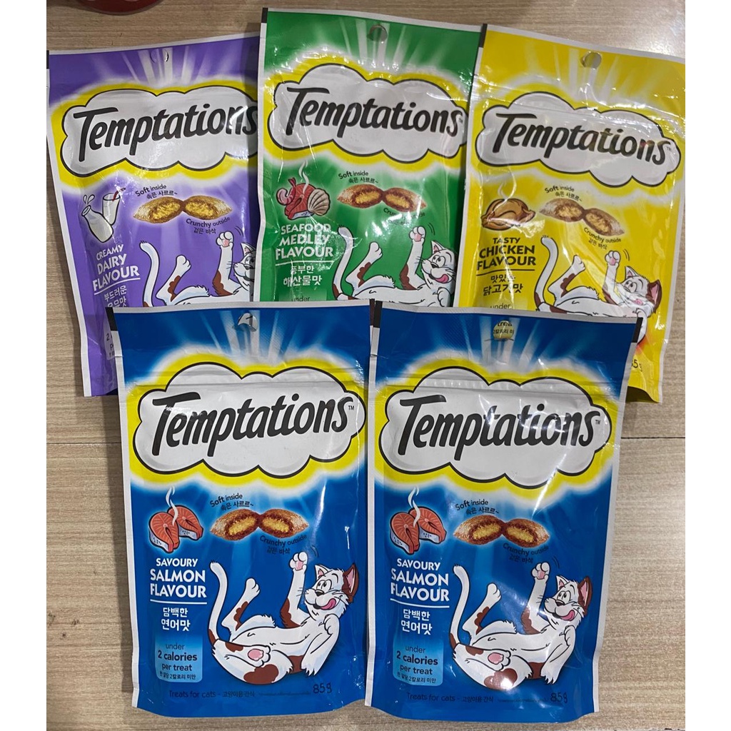 Temptations SNACK 85gr (ALL Variants) | Shopee Malaysia