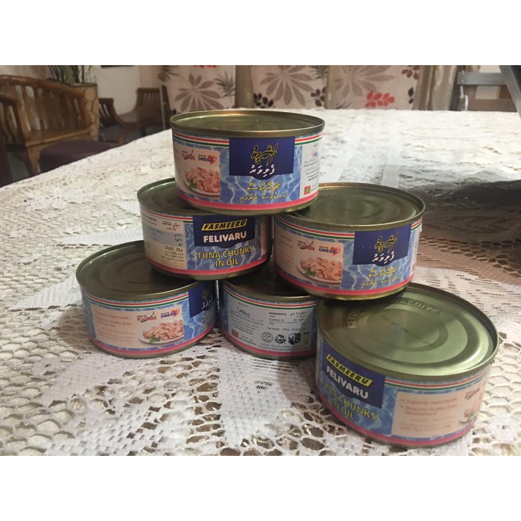 Maldives Tuna Chunks In Oil Felivaru Ikan Tuna | Shopee Malaysia