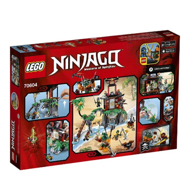 Lego Ninjago Model - Unique Spider Island 70604 (450 Pieces) | Shopee ...
