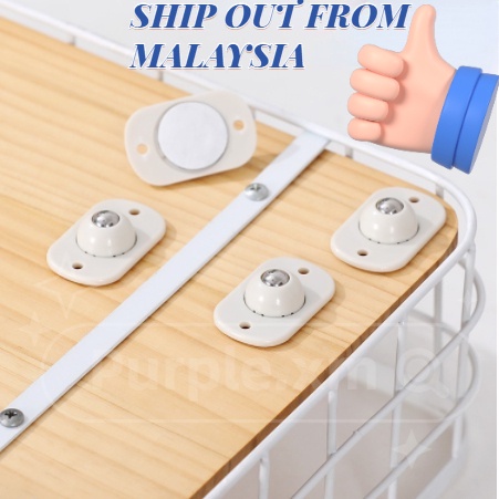 💖New💖4pcs Self-adhesive 360º Rotating Wheels Mini Swivel Casters Wheels ...