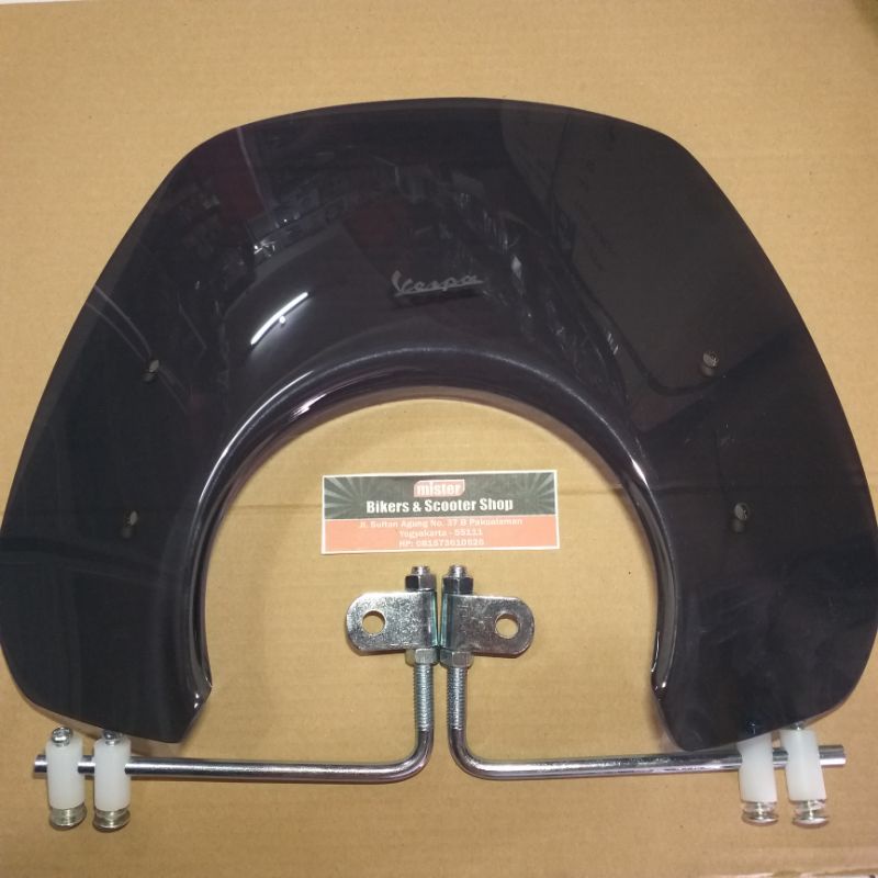 Flyscreen/Windshield/Wind BreakerWinsil Corsa/Vespa New PX/Bagol/Sprint ...
