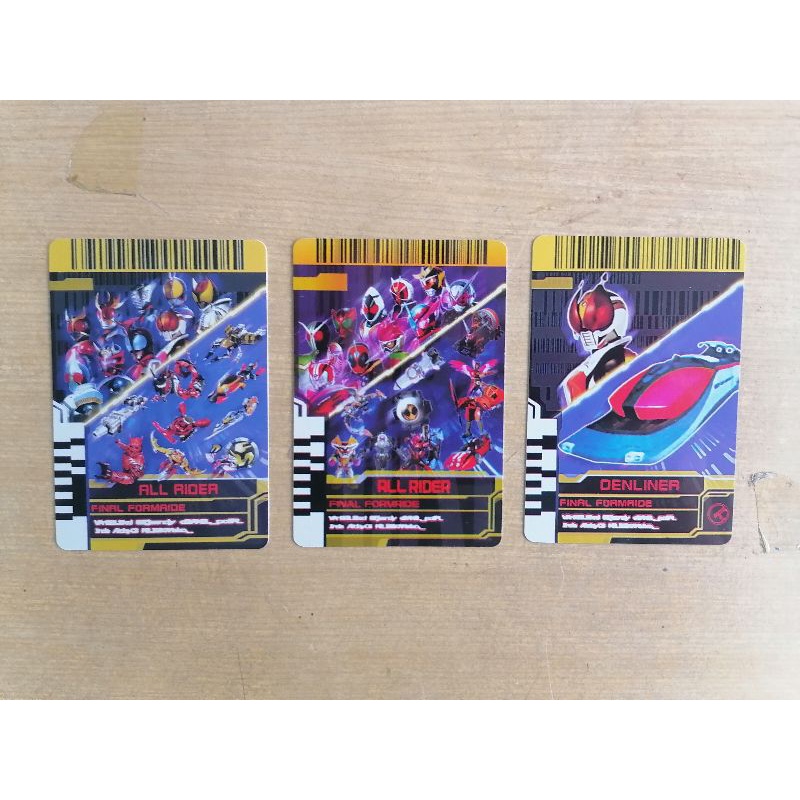 [READY STOCK] KAMEN RIDER DECADE FINAL FORM CARD | Shopee Malaysia