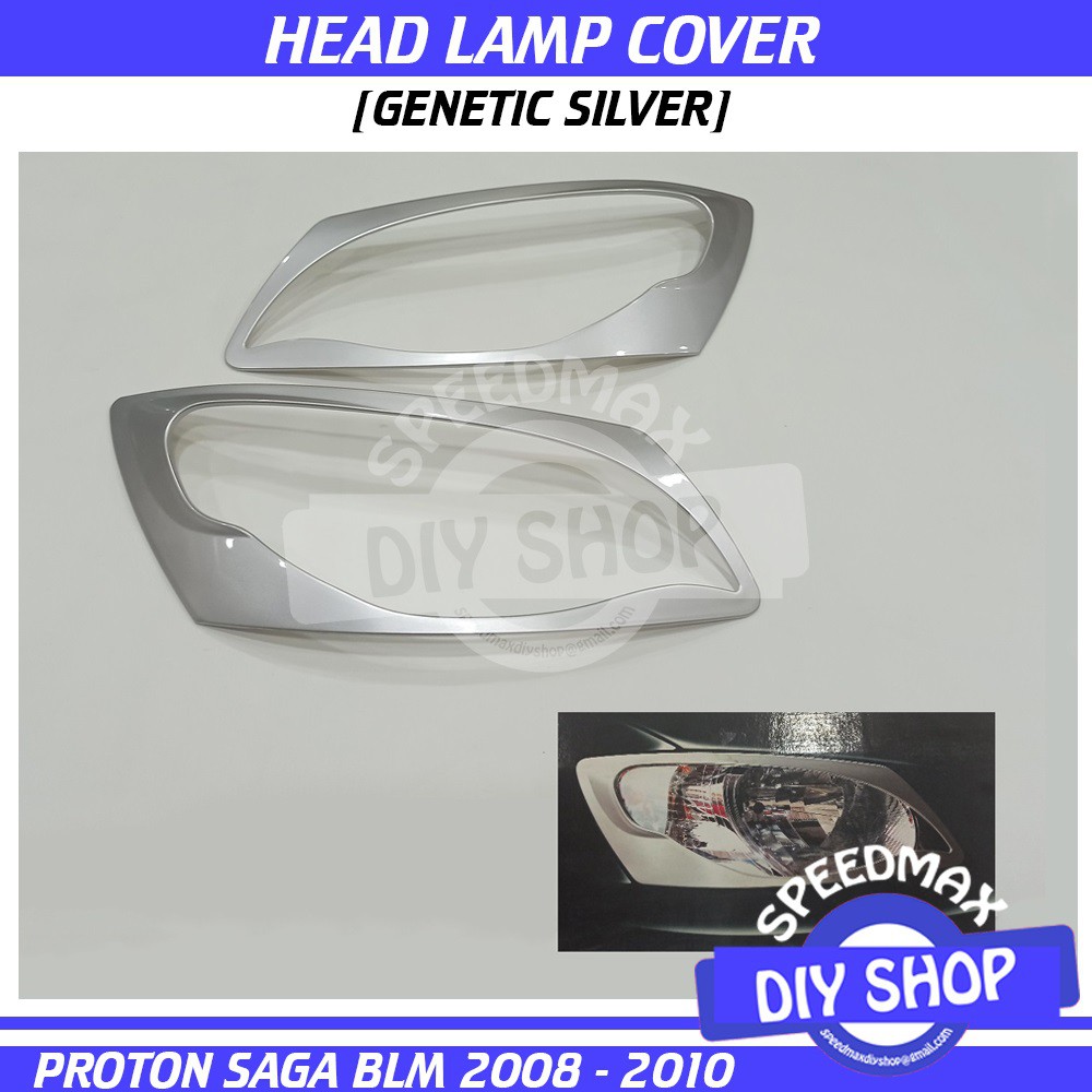 Proton Saga Blm 2008 2009 2010 Head Lamp Cover Headlamp Light Cover ...