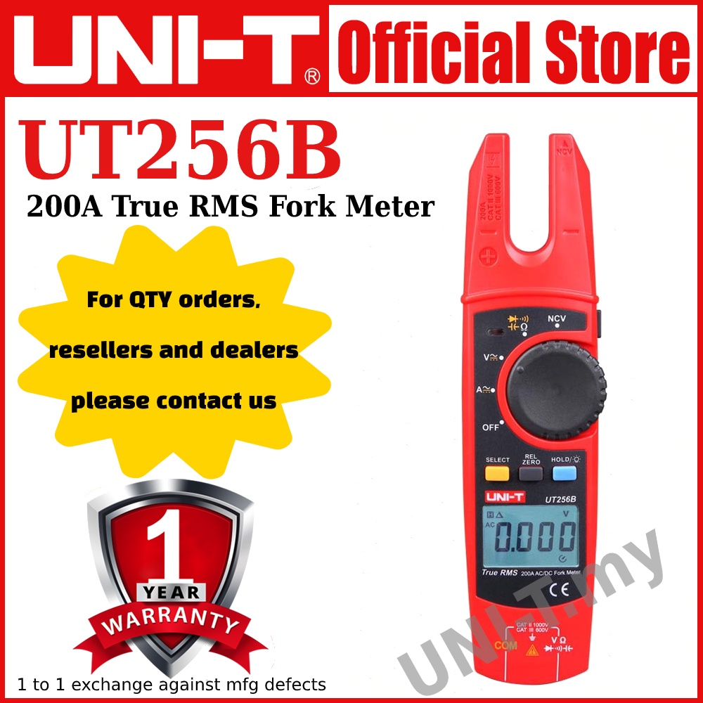 UNI-T UT256B True RMS Fork Meter | Shopee Malaysia