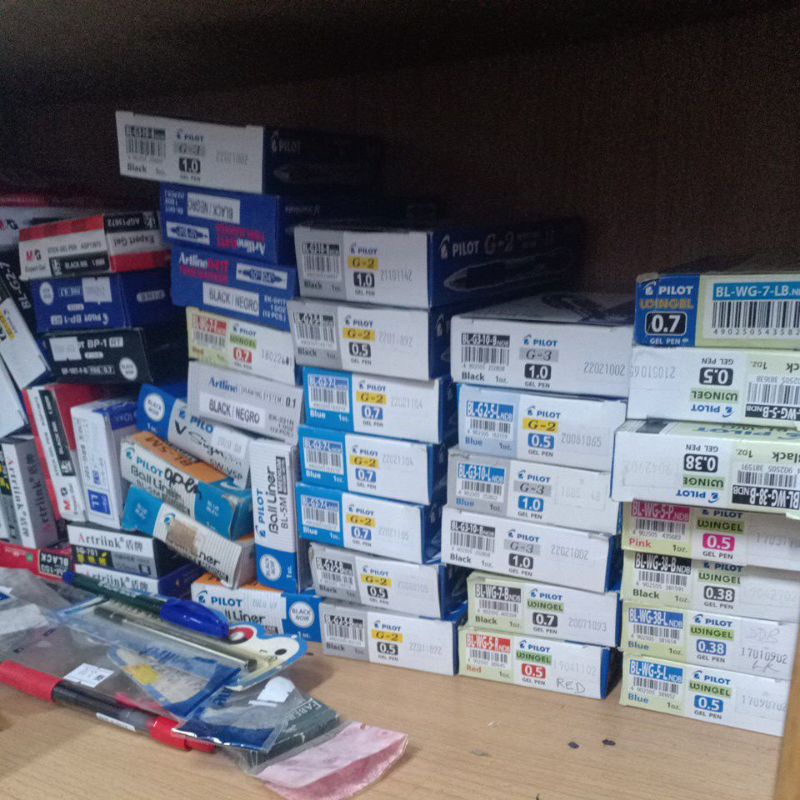 (1Pcs) Pilot G2 G3 0.5 0.7 1.0 gel Wingel ball liner V Sign Pen Artline ...