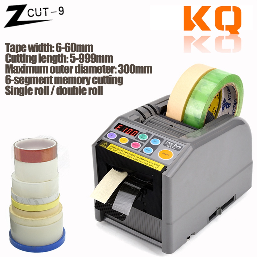 ZCUT-9 Automatic Tape Cutting Machine Paper Cutter Tape Dispenser ...