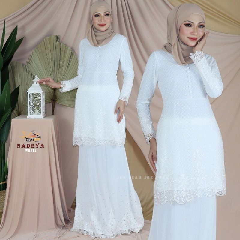 🔥HOT SALE🔥 NADEYA EXCLUSIVE KURUNG MODERN LACE | BAJU RAYA KENDURI ...