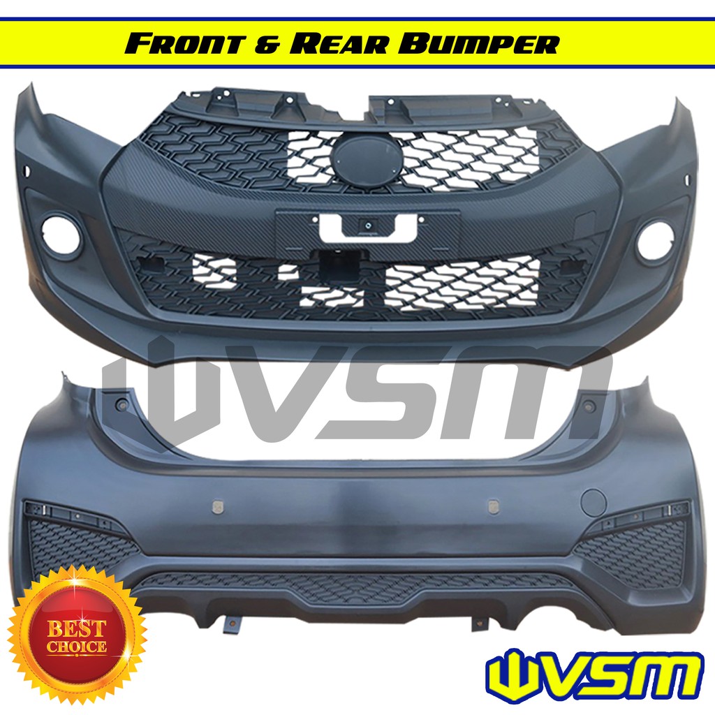 Perodua Myvi Icon SE Advance 1.5 Front back bumper 2015 High Quality ...