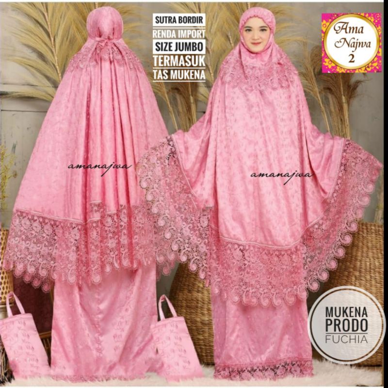 Prodo Telekung Exclusive sutera sulam mix lace mewah | Shopee Malaysia
